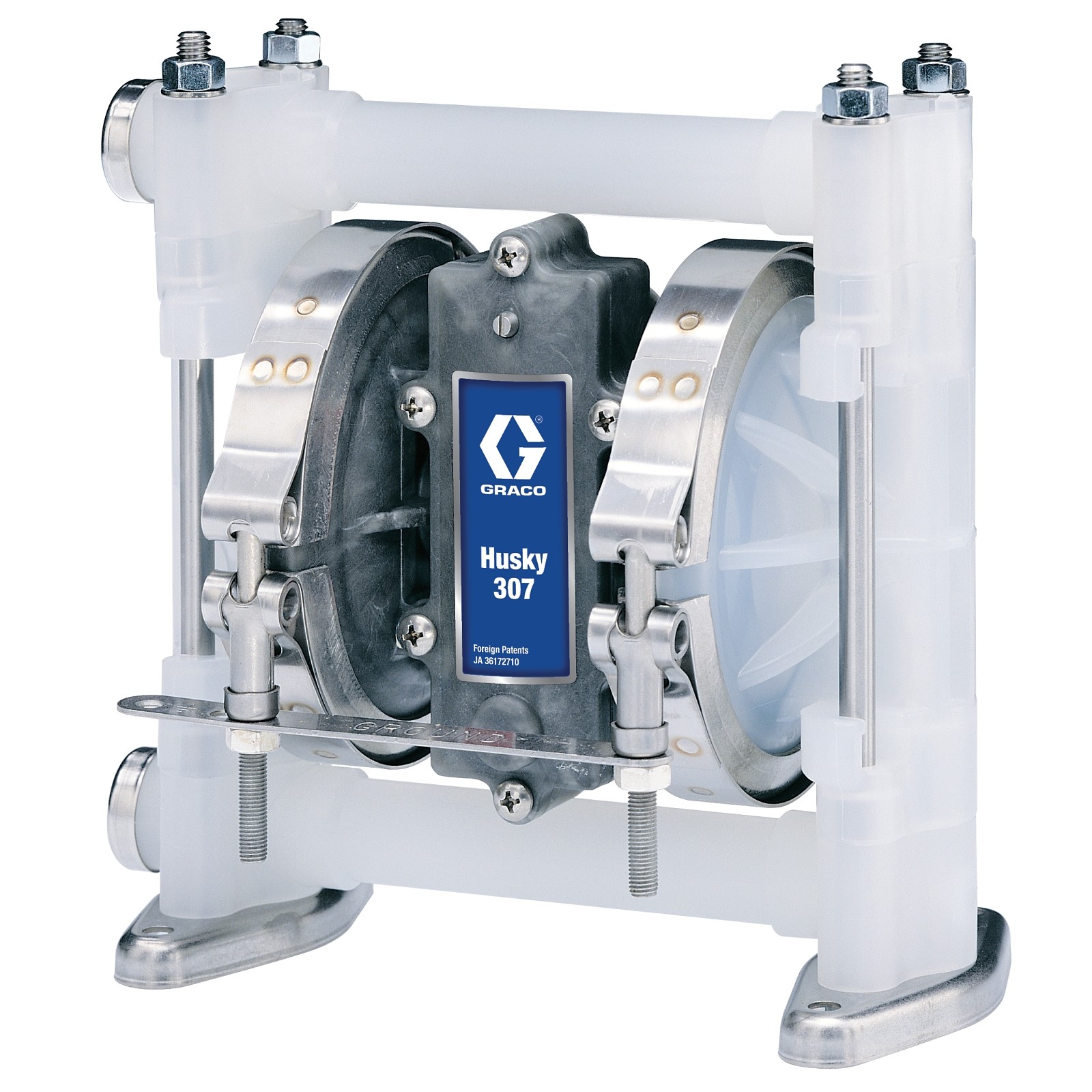 Bomba estándar Husky 307 de AC (BSP de 3/8 pulg), sección central de PP ...